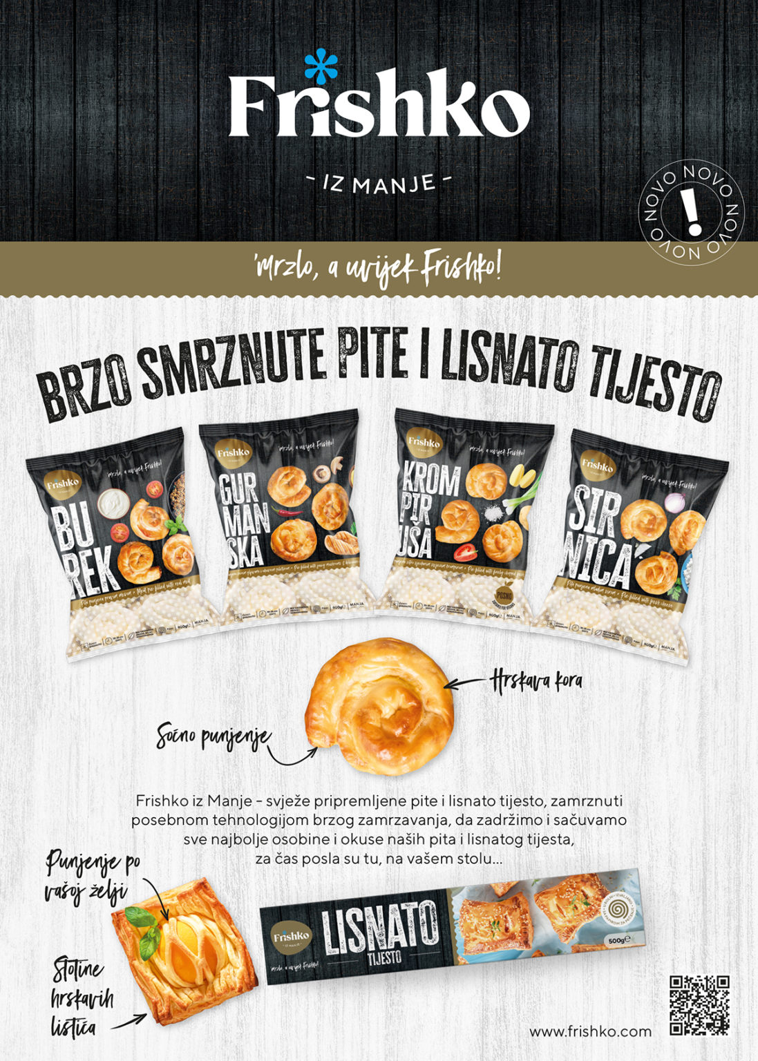 Frishko – frozen pies & puff pastry – Nenad Došen